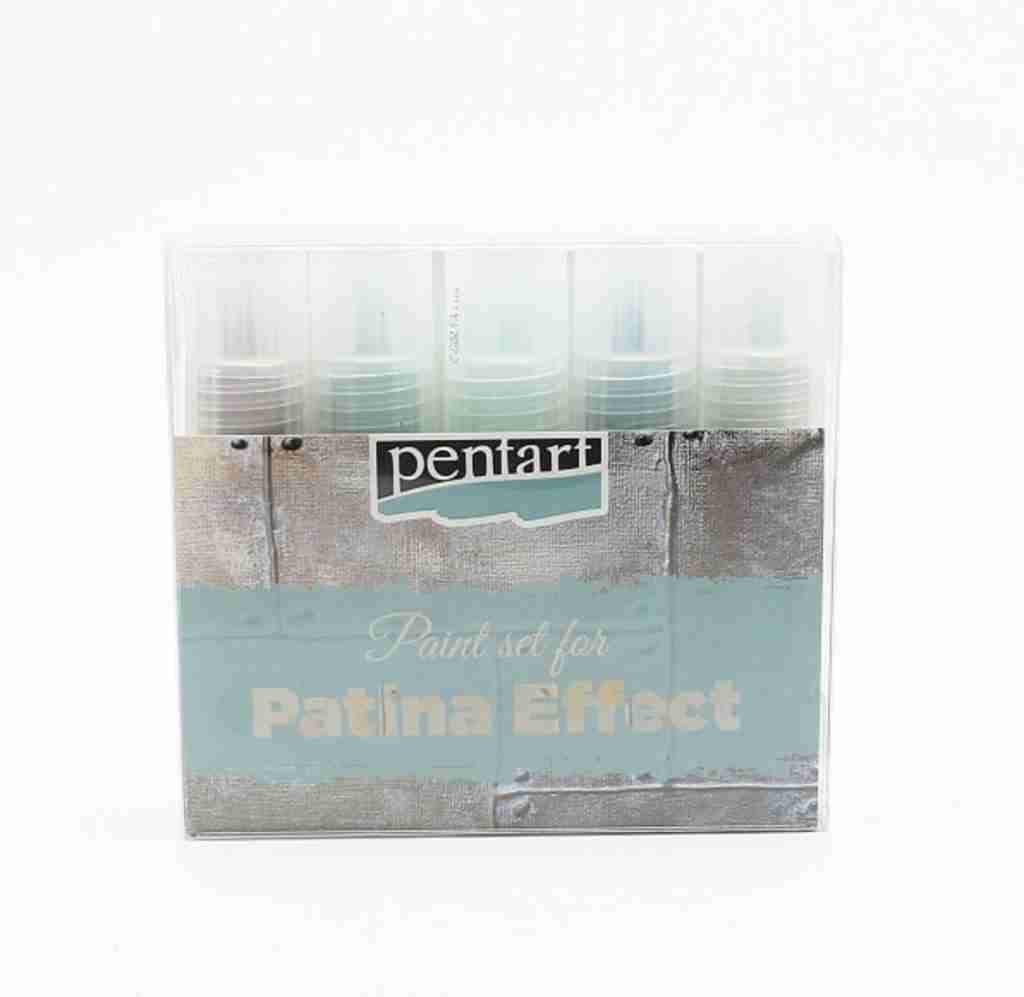 Pentart Patina Paint effect set - Bij Cora