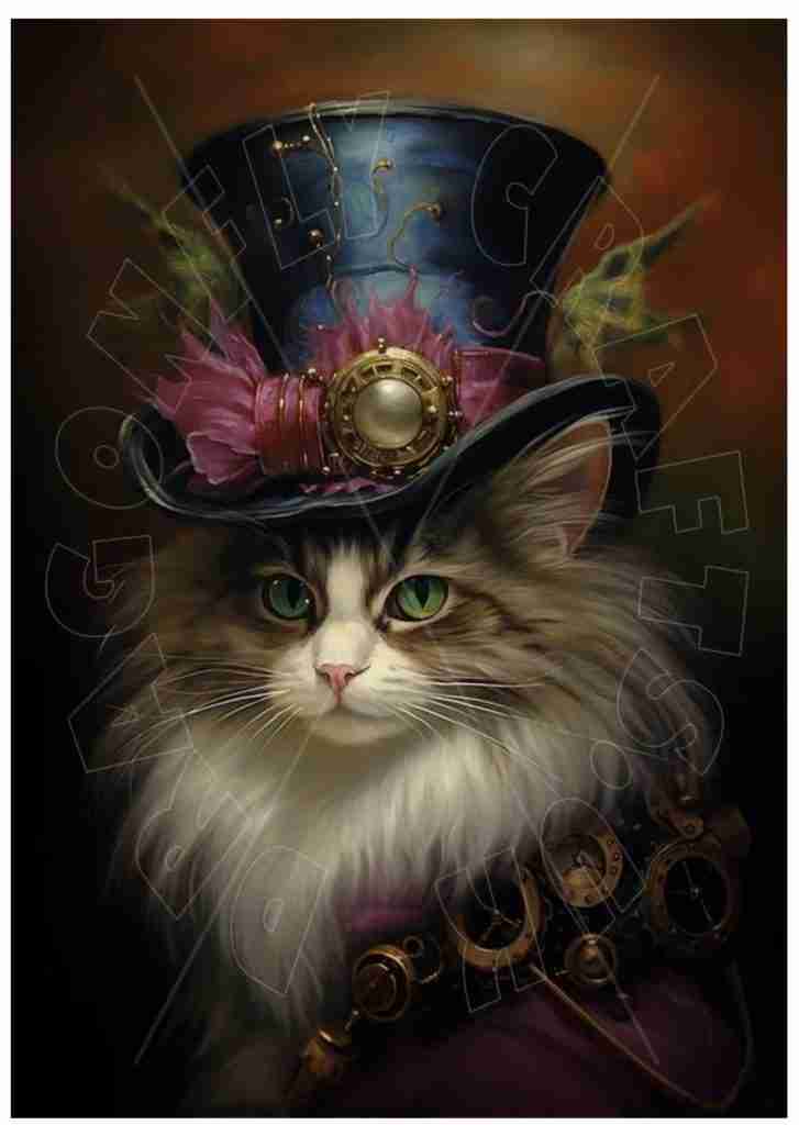 Dragonflycraft Rice paper miss kitkat - Bij Cora