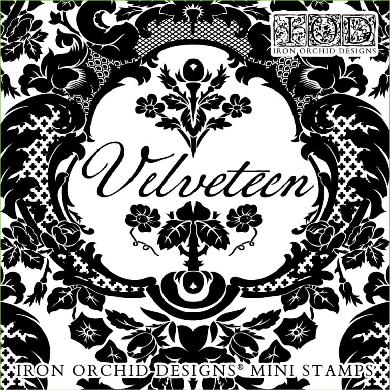 IOD mini stempel set Velveteen - Bij Cora
